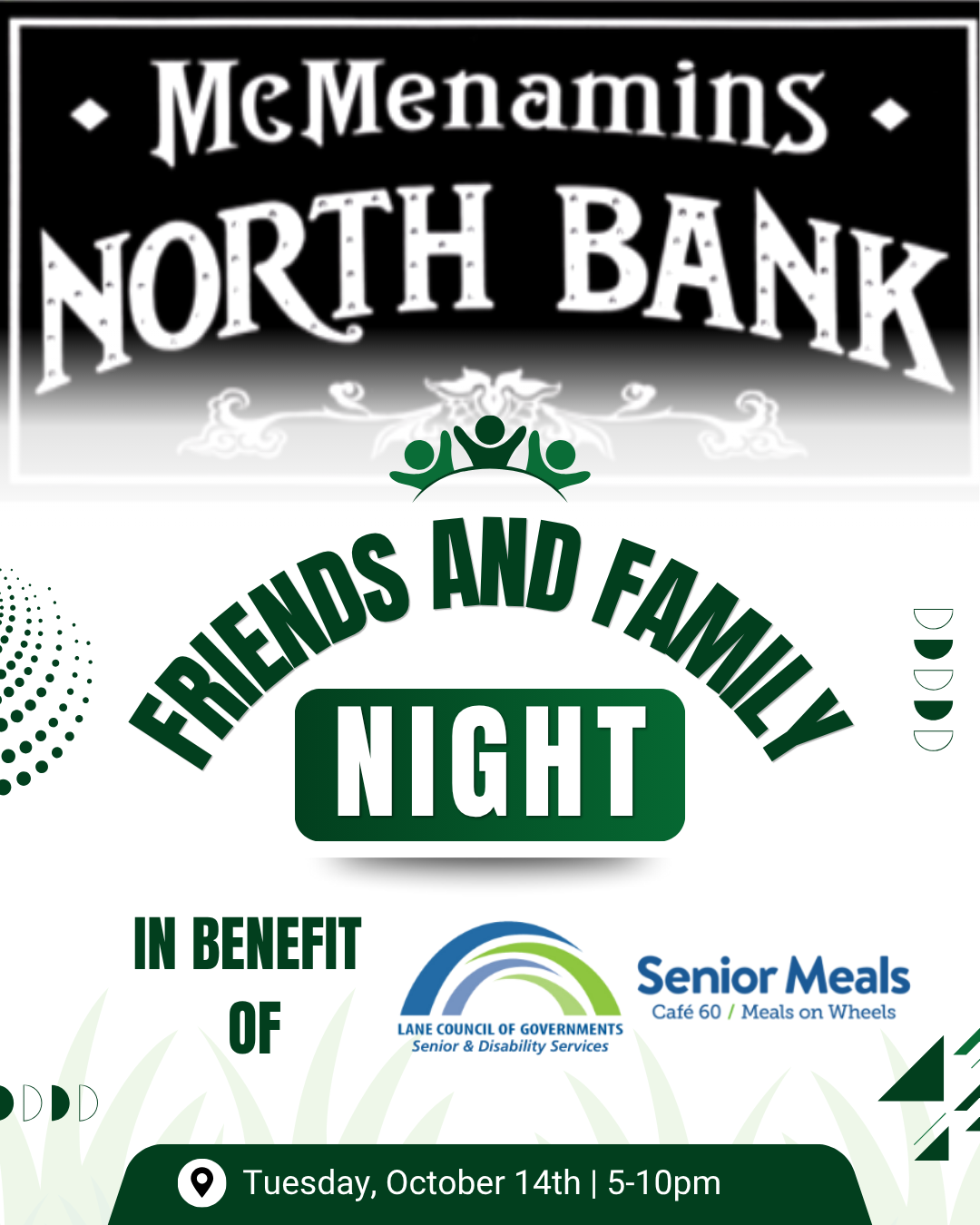 Family and Friends Night at McMenamins North Bank | Lane Council of ...